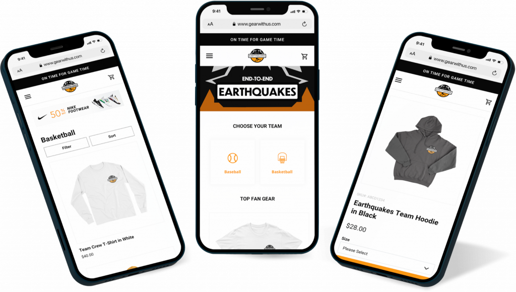 gearUp Sports | Above The Fray Design