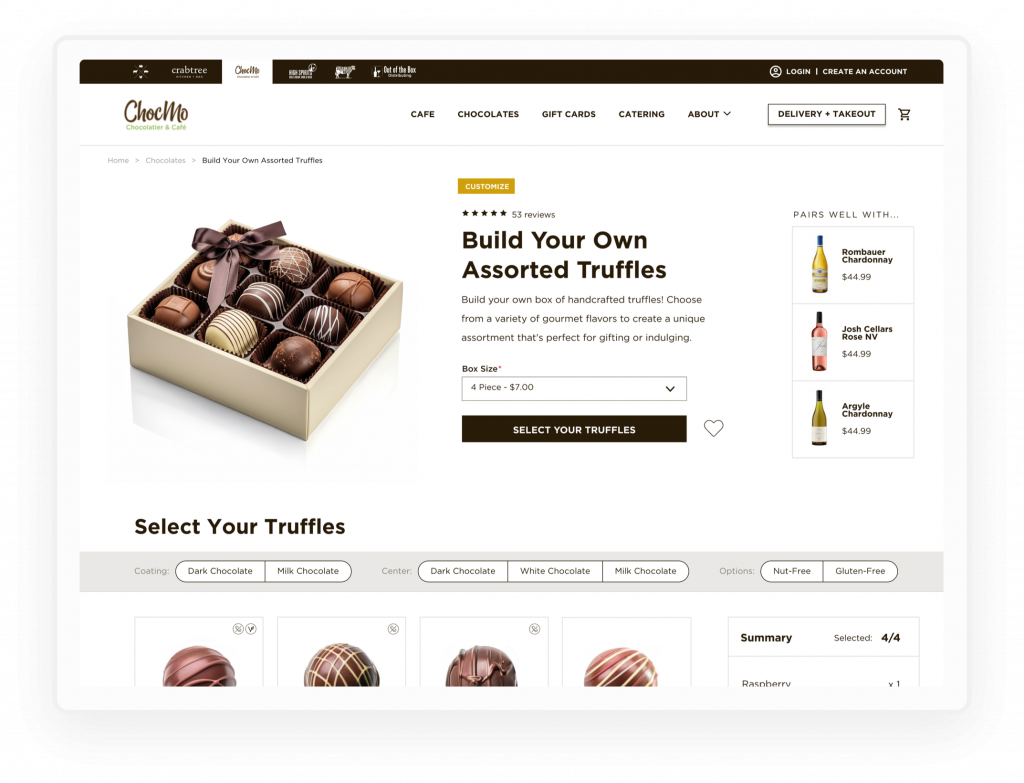 ChocMo Case Study | Above The Fray Design